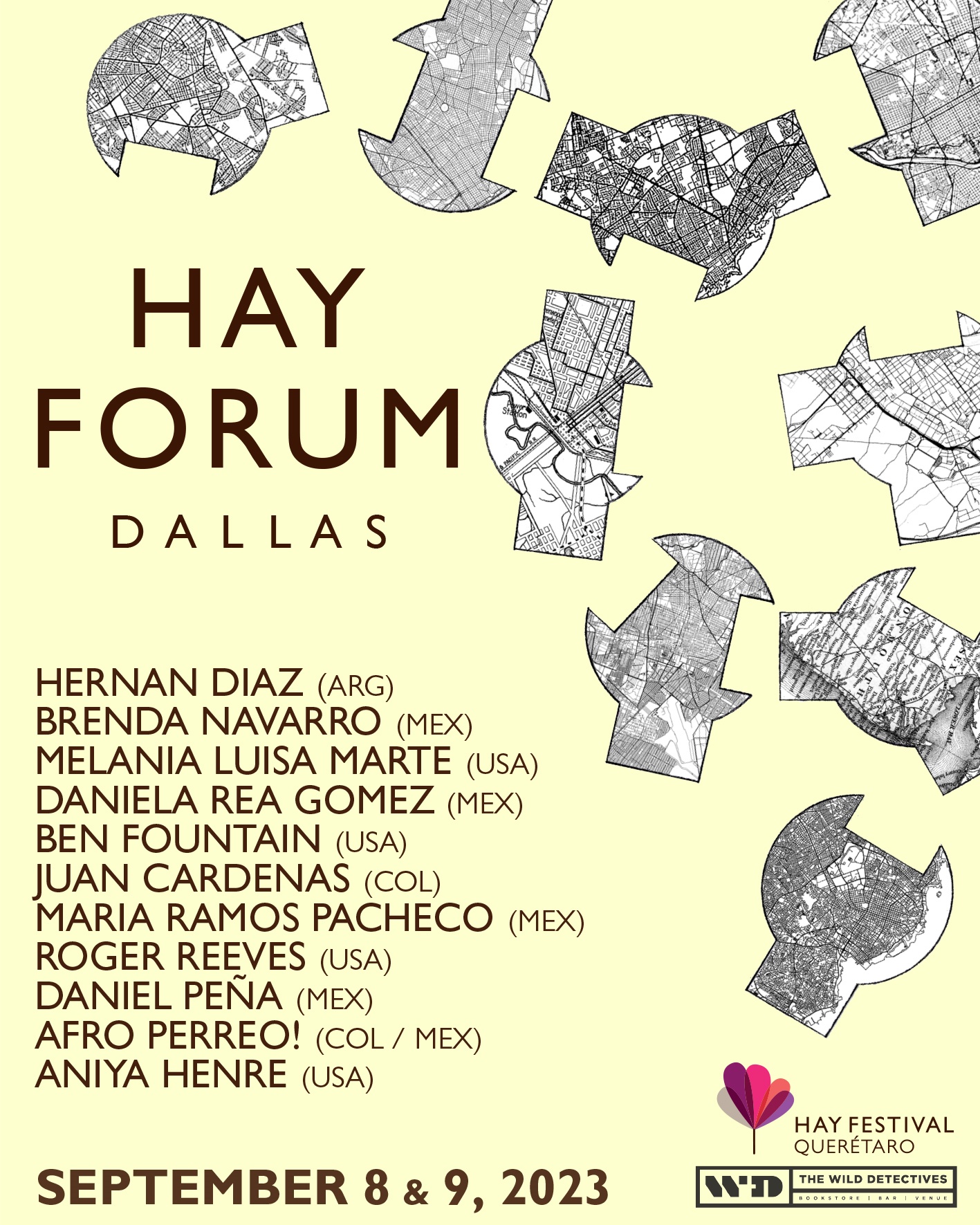 Hay Festival Forum Dallas Programme